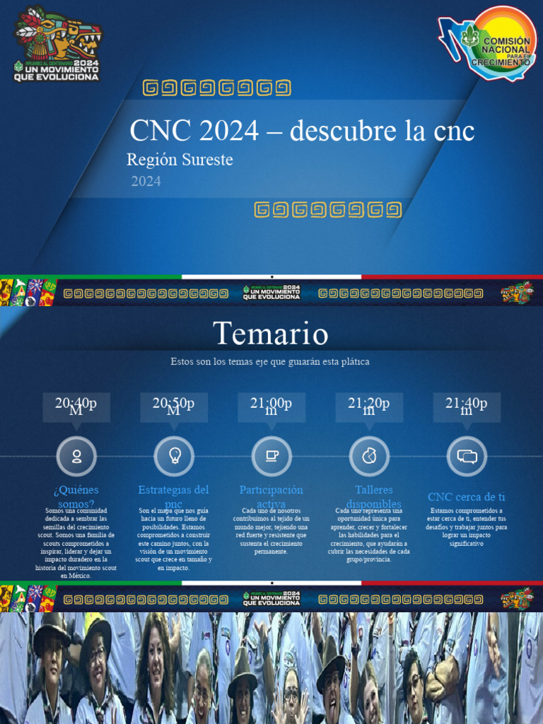 CNC 2024 - Descubre La CNC | PDF | Exploración | México