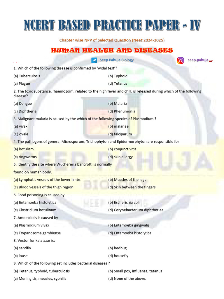 DPP - Human Health & Disease by Seep Pahuja | PDF | Immune System ...