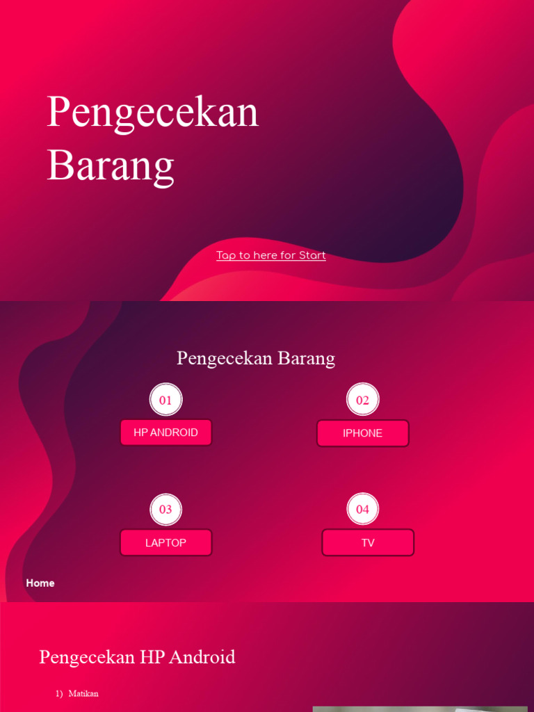 Presentation Cek Barang | PDF