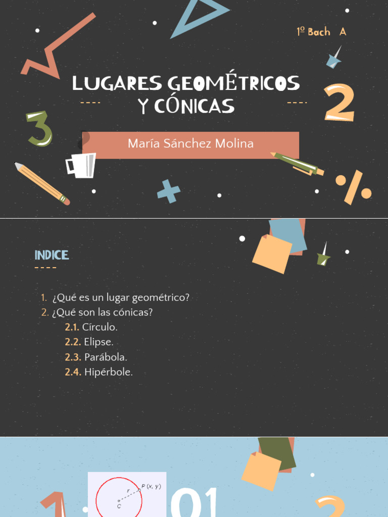 Lugares Geométricos. | Descargar gratis PDF | Elipse | Geometría Elemental