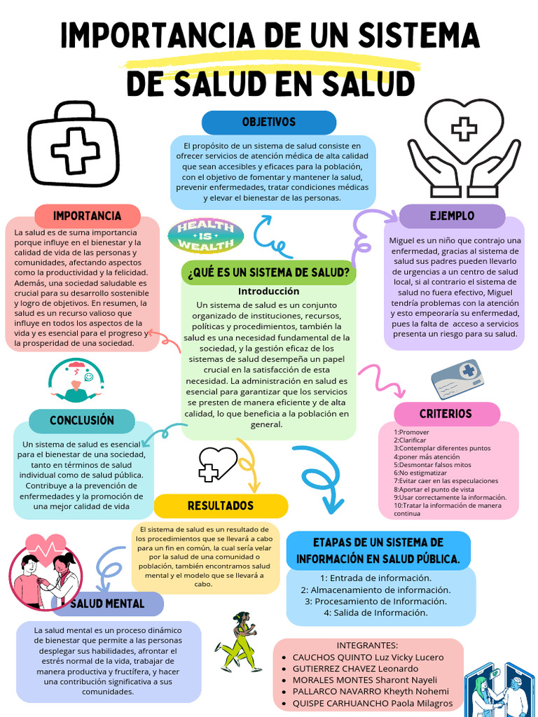 IMPORTANCIA DE UN SISTEMA DE SALUD EN SALUD | PDF