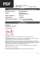 Fast Orange MSDS (EN) | PDF | Dangerous Goods | Safety