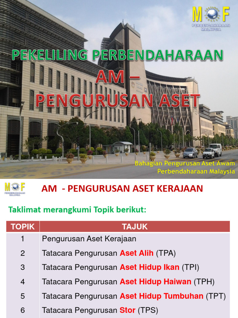 Seksyen Pengurusan Aset | PDF