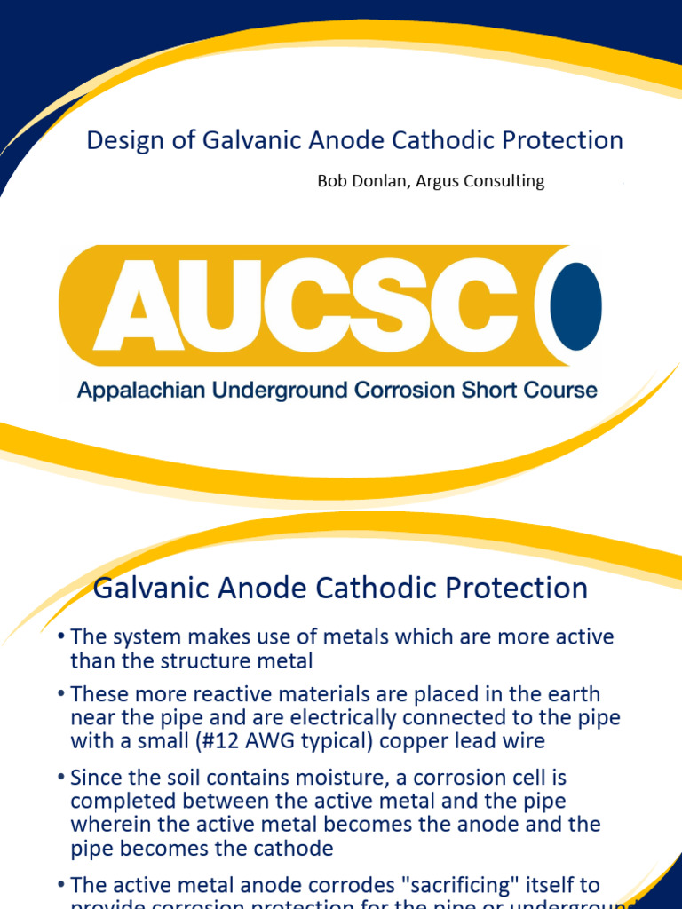 A - Design of Galvanic CP Systems - 2023 - P11 | PDF | Corrosion | Anode