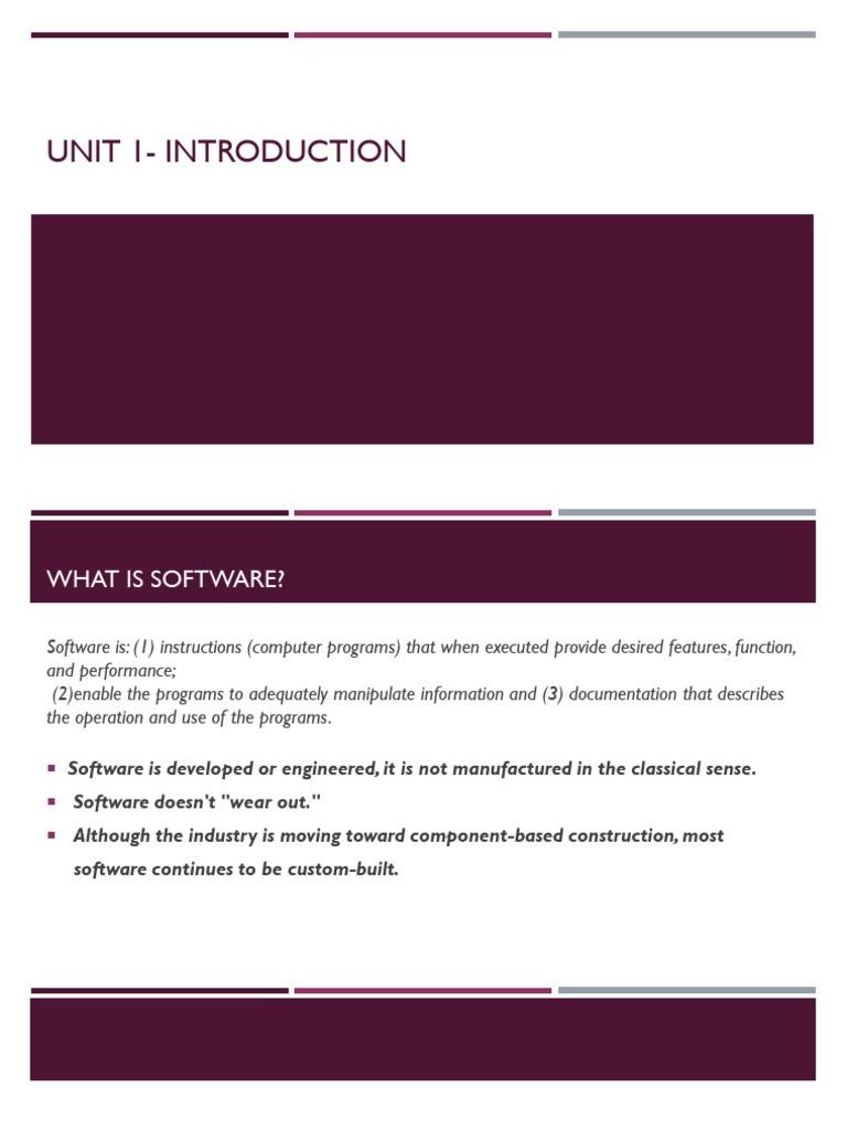 My Unit1 | PDF | Software Development Process | Software Prototyping