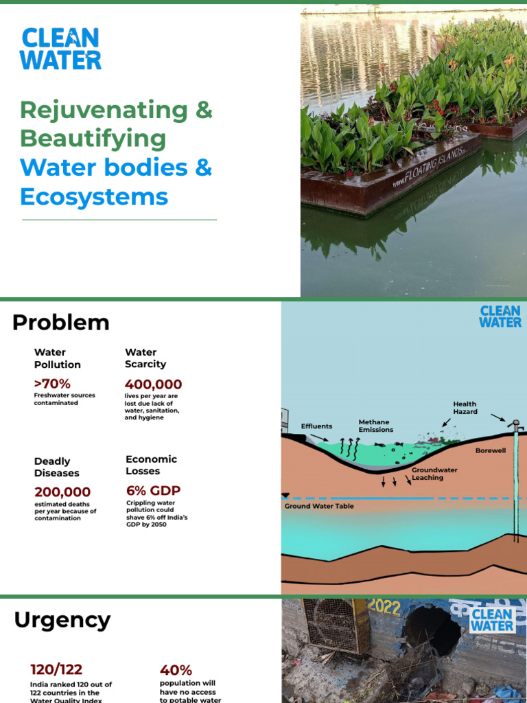 Clean Water (Sustainable Water Technologies) | PDF | Water Pollution ...