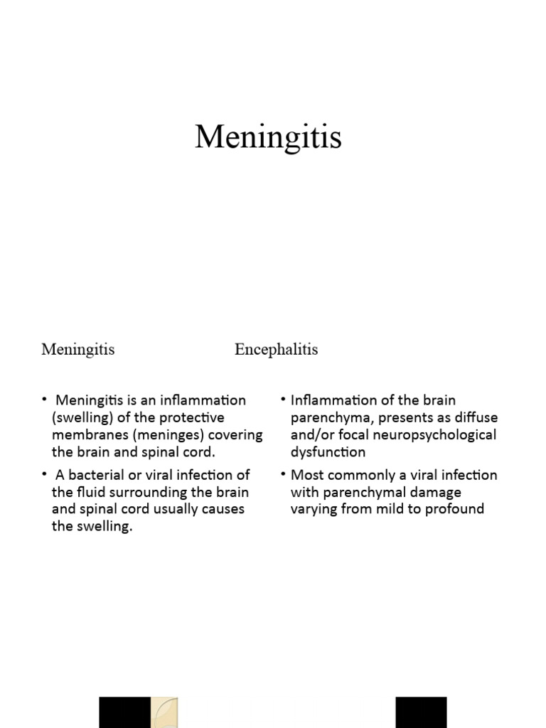 Meningitis | Download Free PDF | Meningitis | Pneumonia