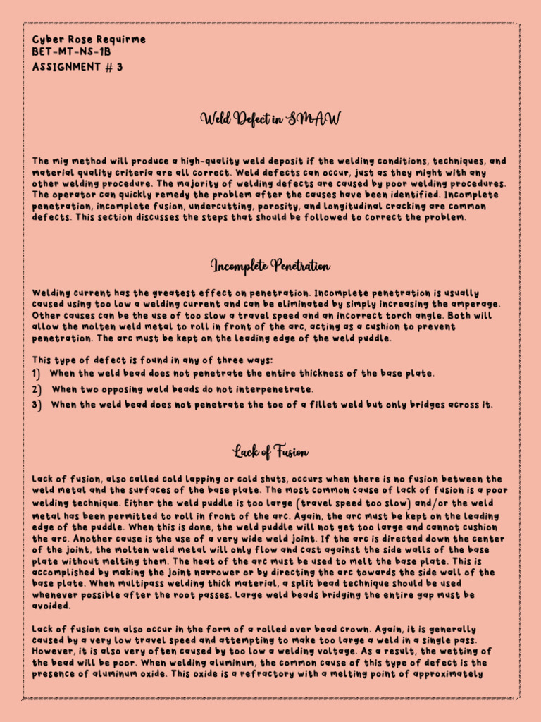 Undercutting in 3F T-Joint Welding | PDF | Welding | Construction