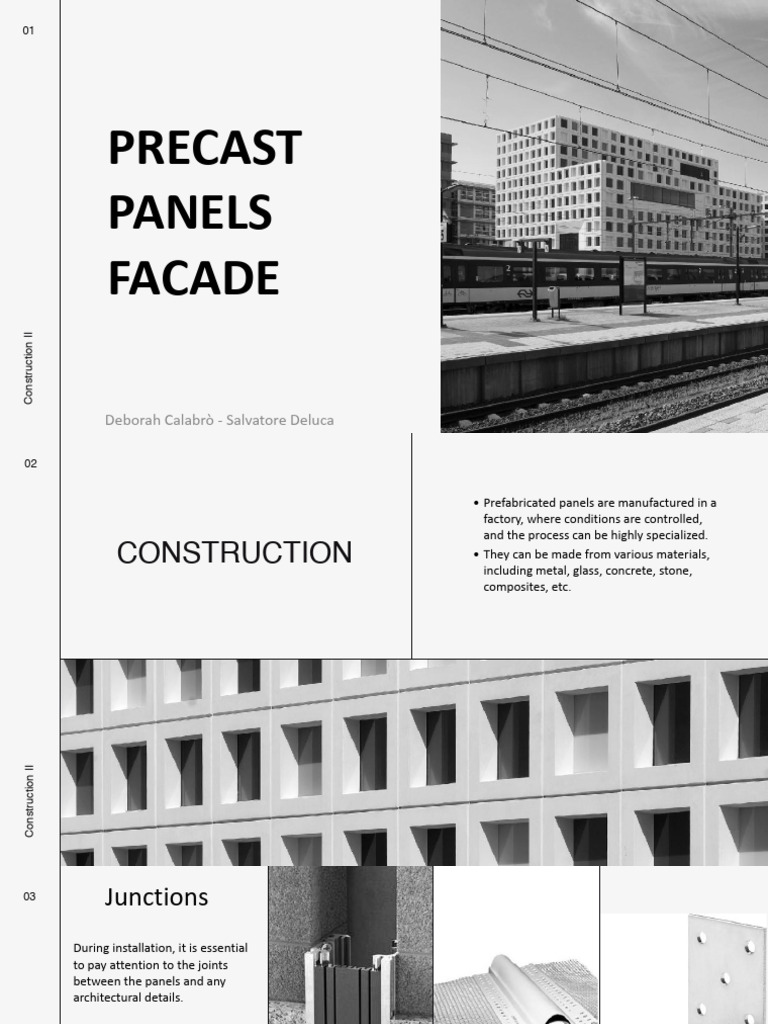 Precast Panels Facade | PDF | Building Insulation | Precast Concrete