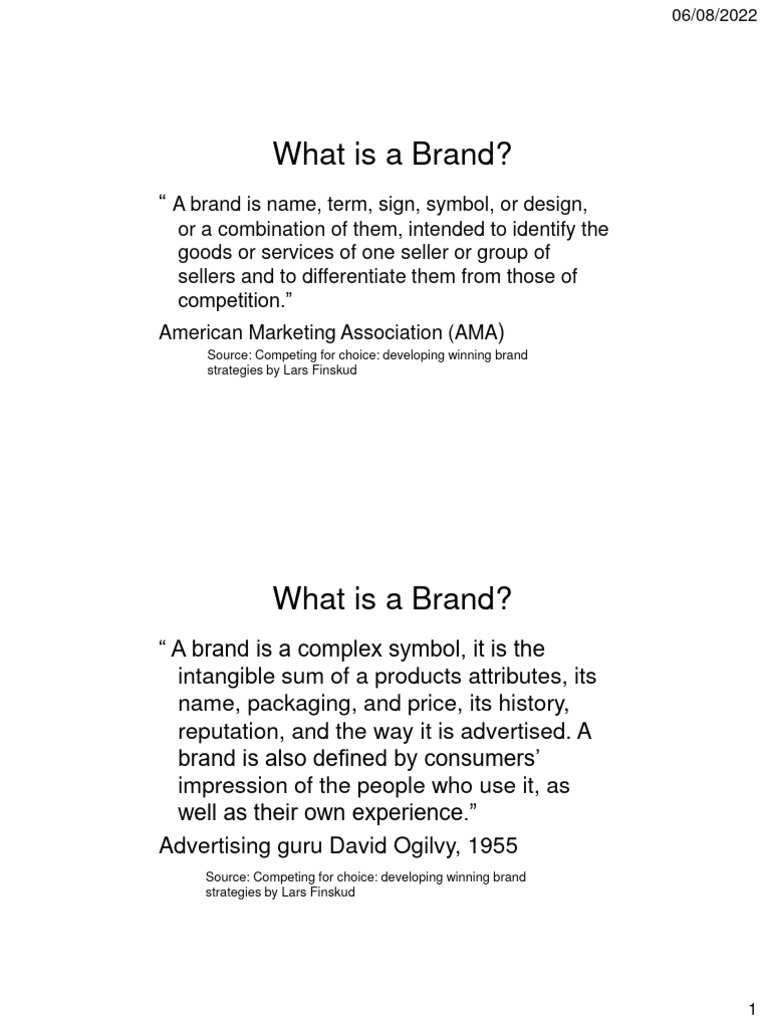 Branding | PDF | Brand | Marketing