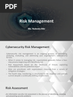 Npsa Role Based Protective Security Risk Assessment Guidance | PDF | Risk | Computer Security