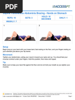Paraplegic SHLD Therex Instructions (STOMPS) - Part 1 | PDF ...