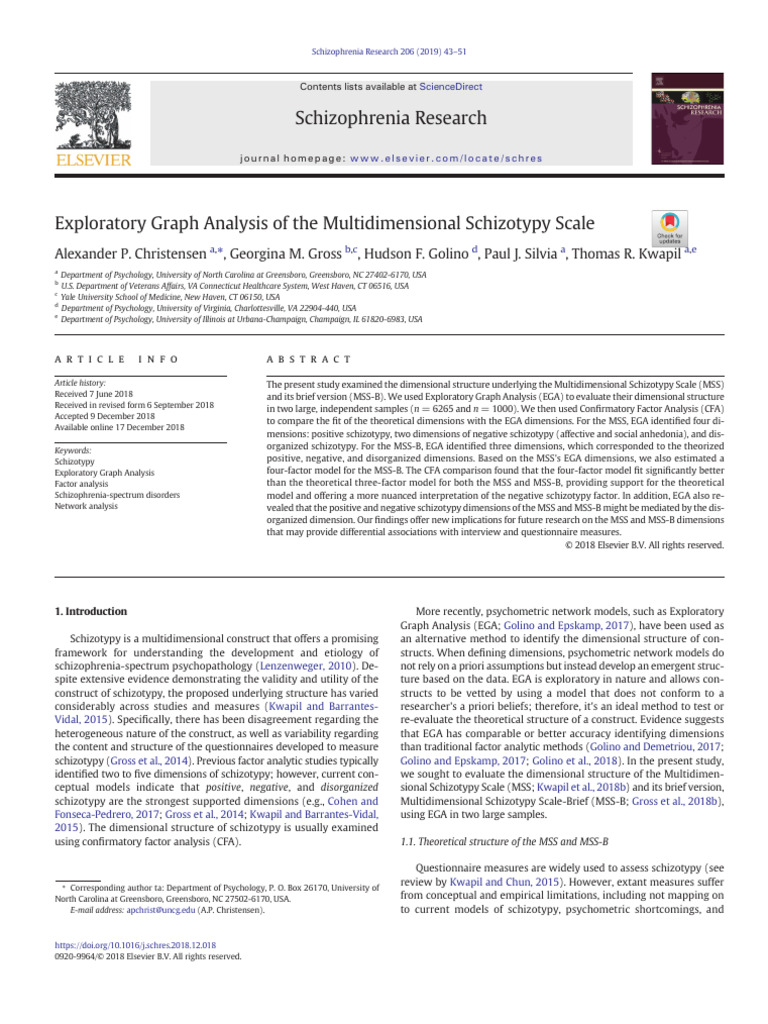 Christensen 2018 | PDF | Effect Size | Psychometrics