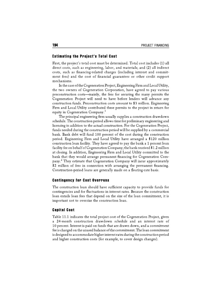 Cogen_project_part2 | PDF
