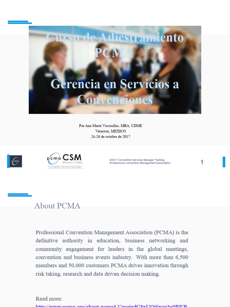 Curso CSM Pcma Modulo 1 Veracruz 2017 (S) | PDF