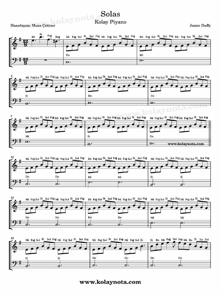 solas_kolay_piyano | PDF