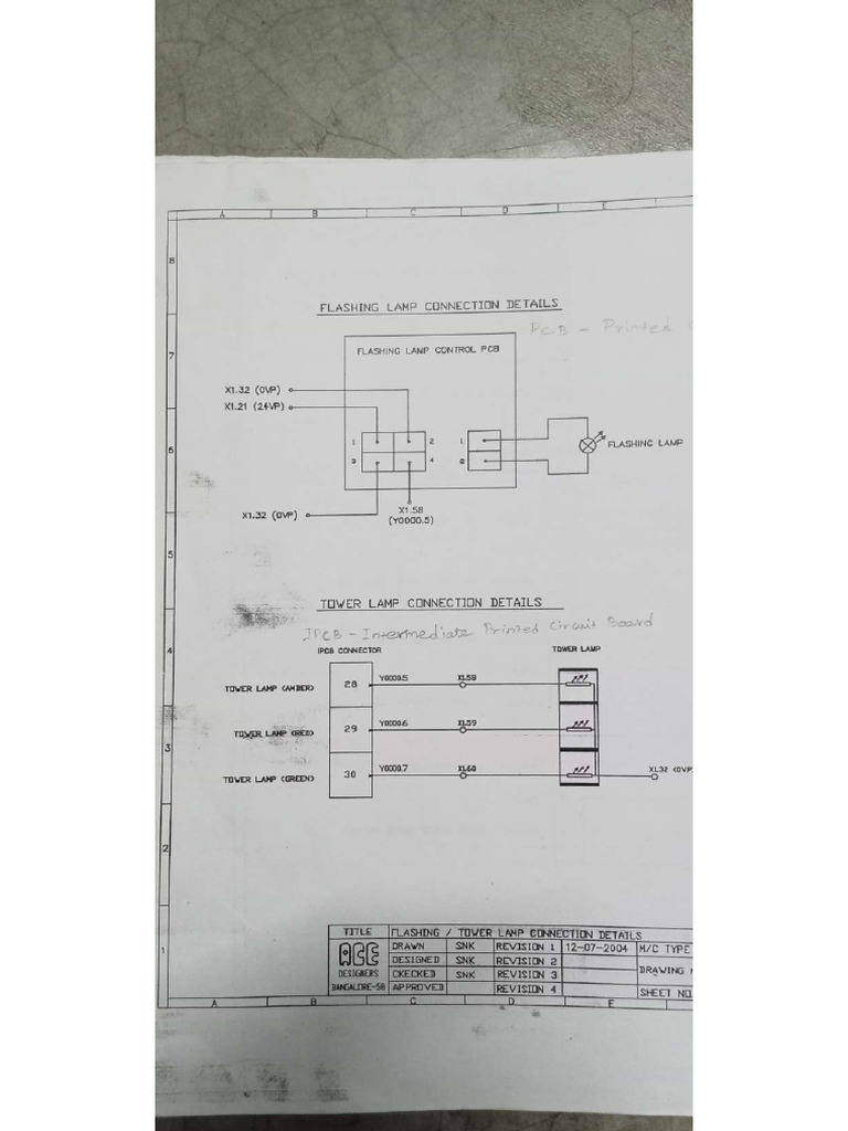 cnc tower lamp connection | PDF