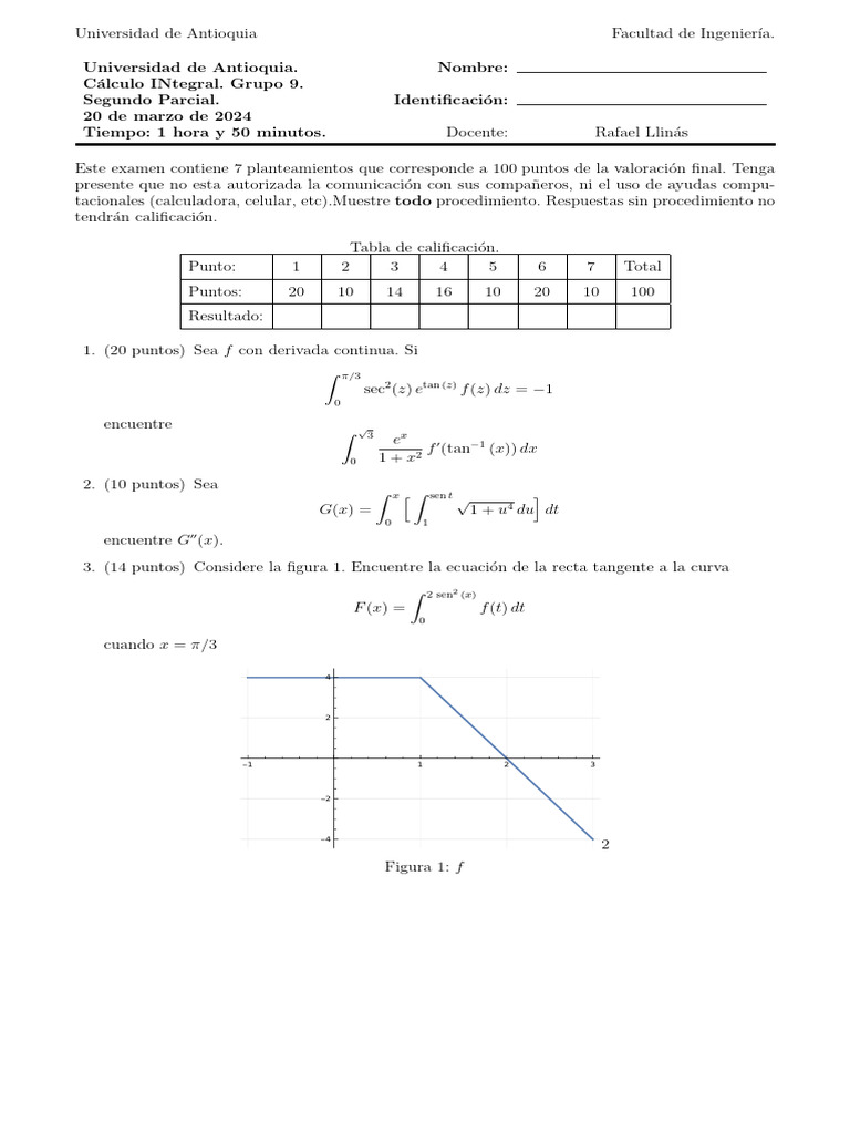 Calculo Integral | PDF | Relaciones matematicas | Funciones y mapeos