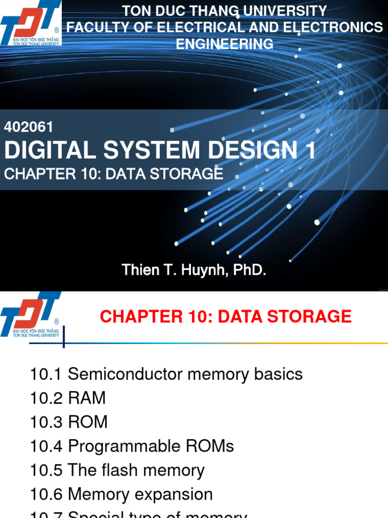 Data Storage Fundamentals in Digital Design | PDF | Read Only Memory ...