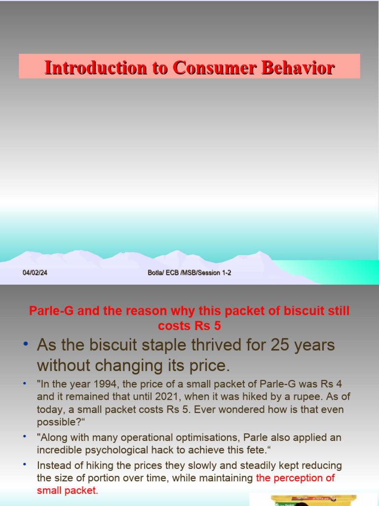CB Introduction 1 2 | PDF | Consumer Behaviour | Marketing