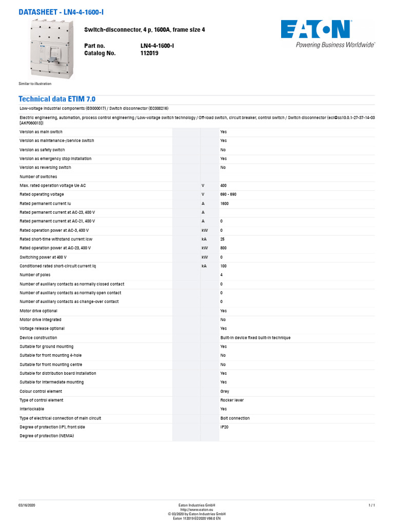 Fiches Techniques | Download Free PDF | Switch | Electrical Engineering