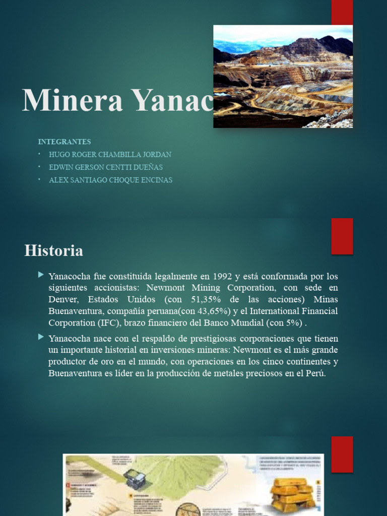 Procesos de extracción en Yanacocha | PDF | Oro | Mercurio (Elemento)
