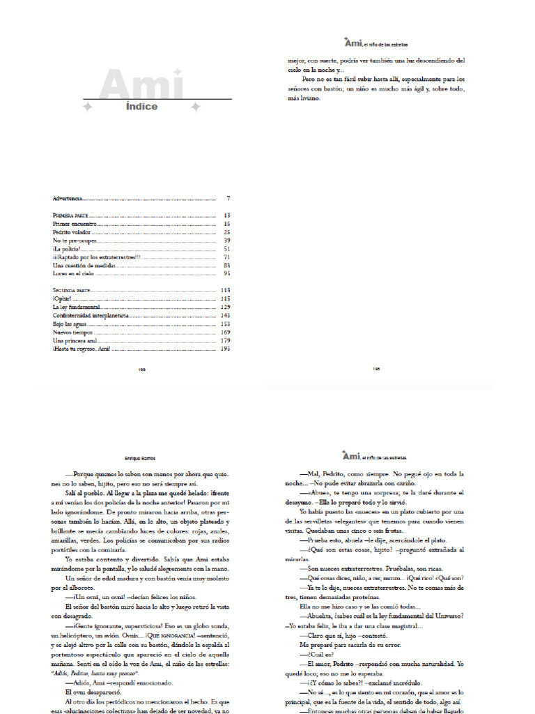 Ami El Niño de Las Estrellas | PDF