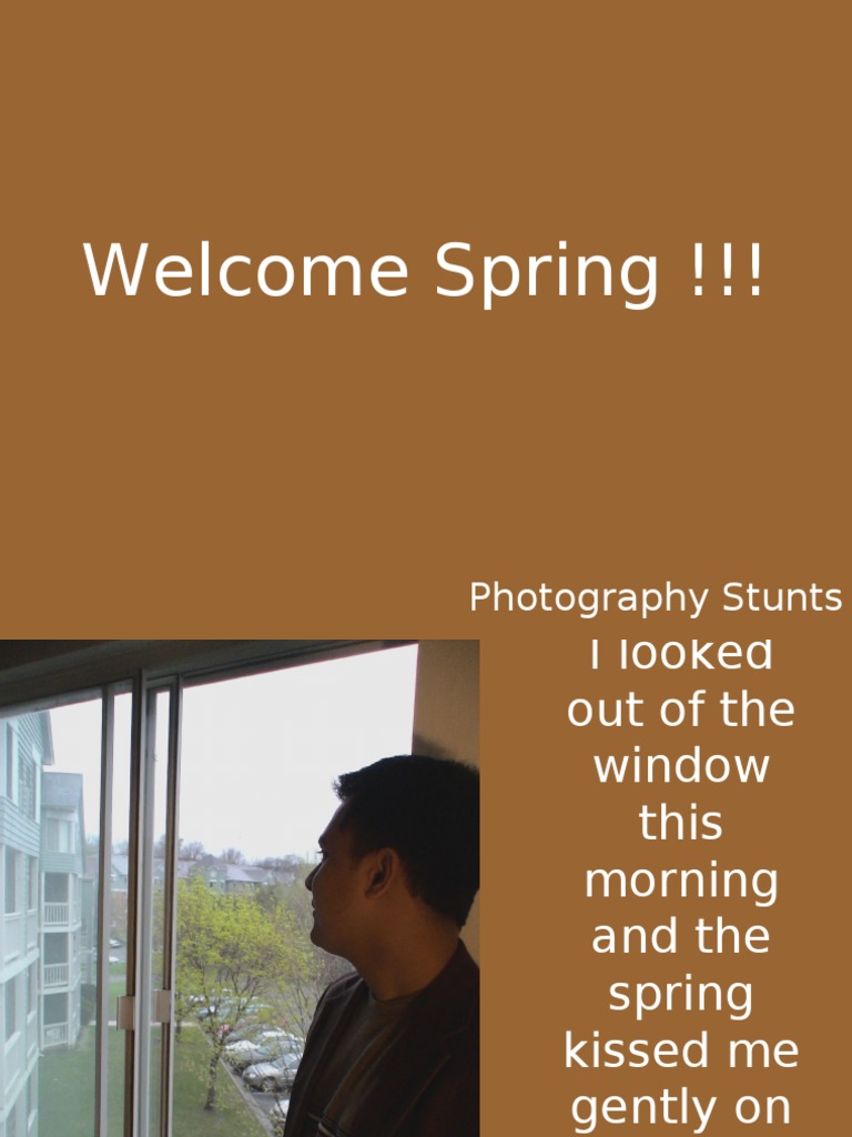 Spring Photography and Reflections | PDF