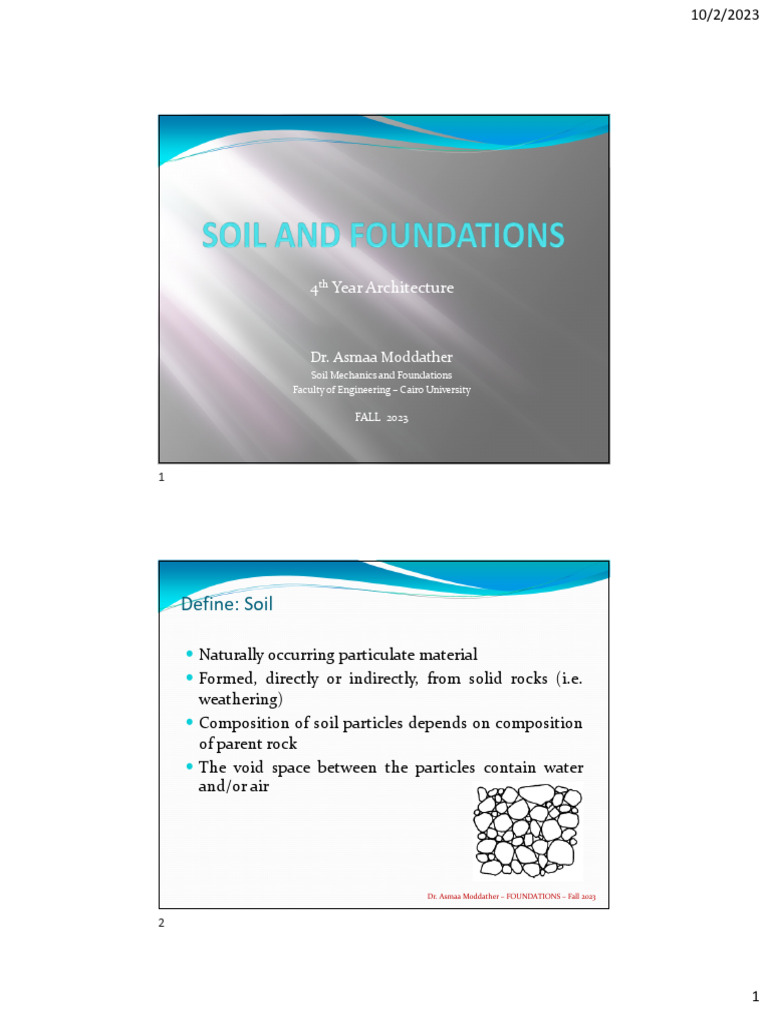 Introduction - Phase Diagram_F23 | PDF | Soil | Rock (Geology)