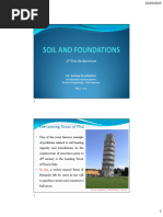 Leaning Tower of Pisa: Tilt Analysis | PDF | Soil | Earth Sciences