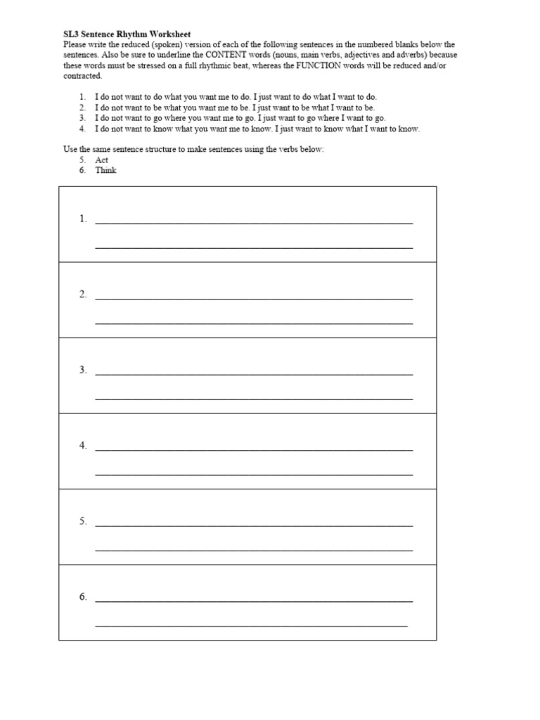 Rap Worksheets L 3 Part 2 | PDF