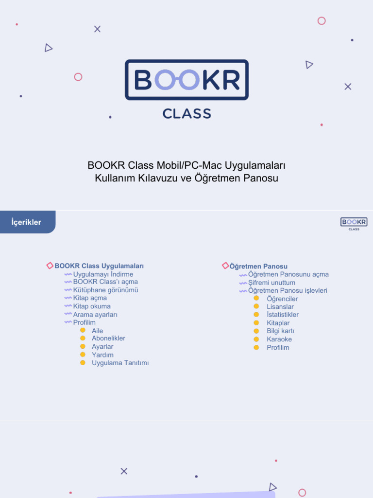 Bookr Class Ogretmen Kullanim 2023 | PDF