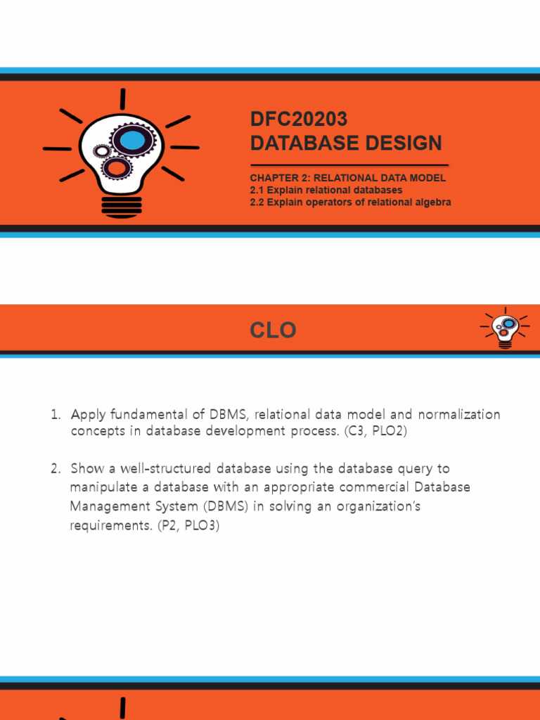 Chapter 2 | PDF | Relational Database | Relational Model