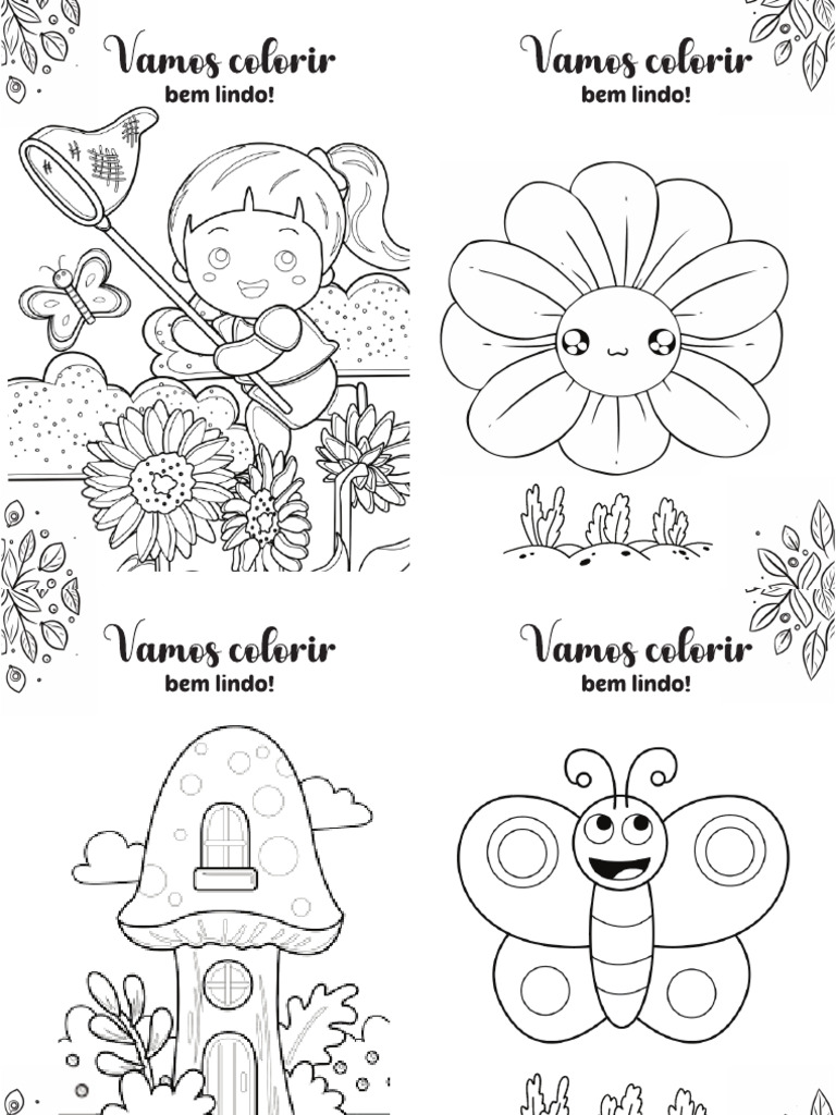 07 - Livro de Colorir | PDF