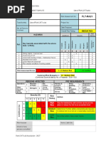 Generic Risk Assessment For Forklift | PDF | Forklift | Risk