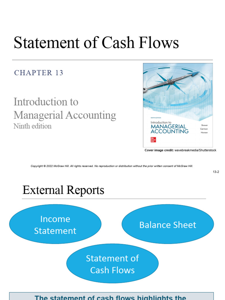 Brewer9e Chap13 PPT | PDF | Debits And Credits | Cash Flow Statement