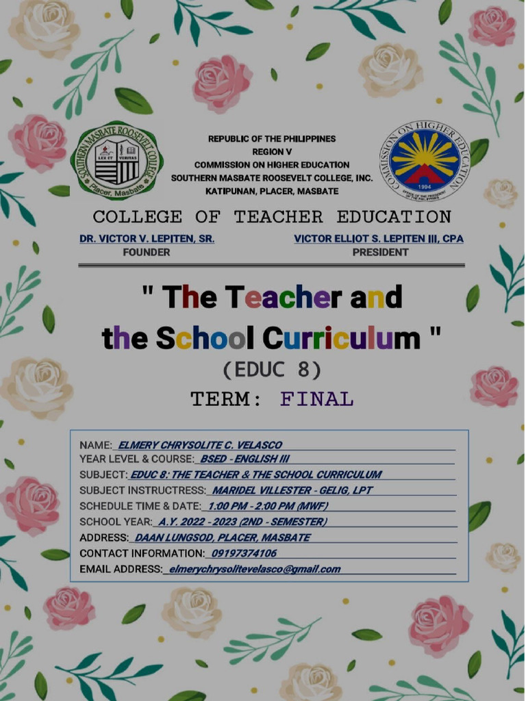 Narrative Report | PDF | Learning | Teachers