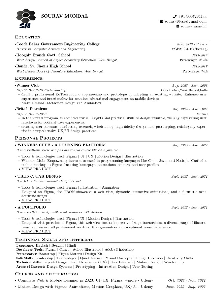 My Resume Pdf User Interface Cyberspace