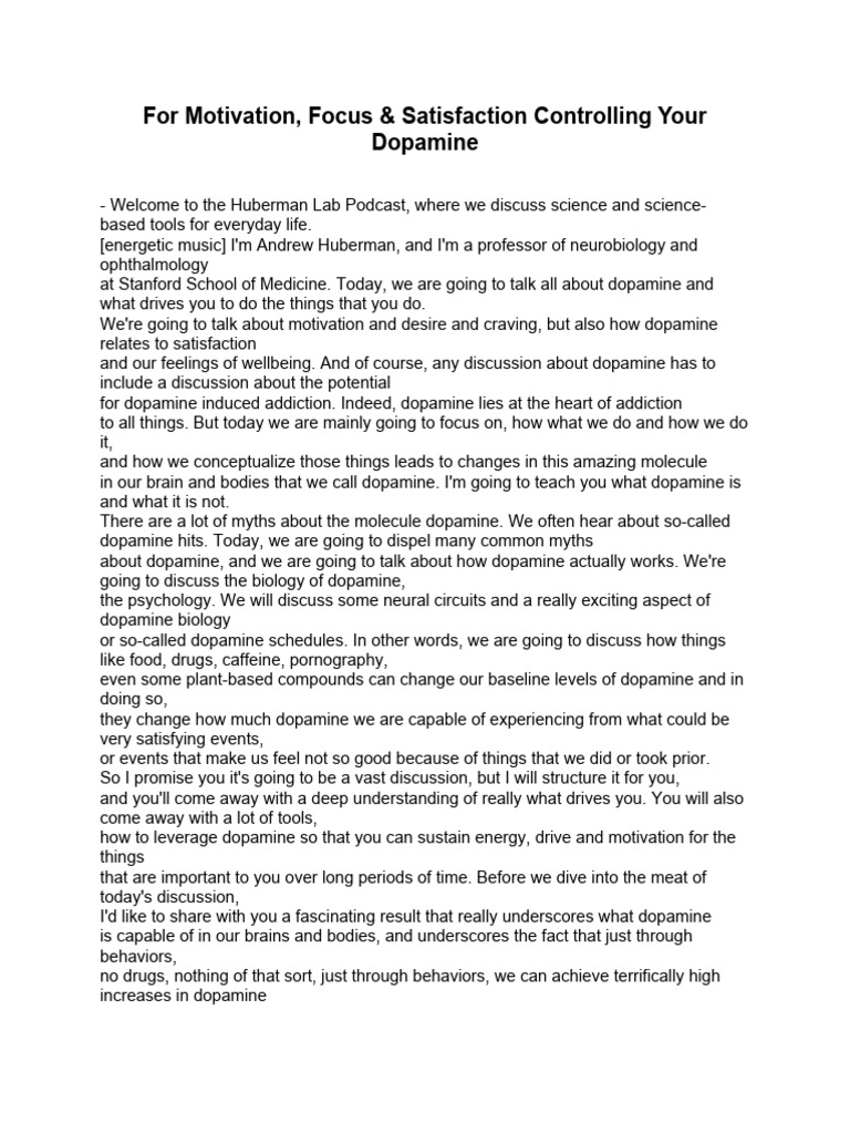 For Motivation | PDF | Chemical Synapse | Neuron