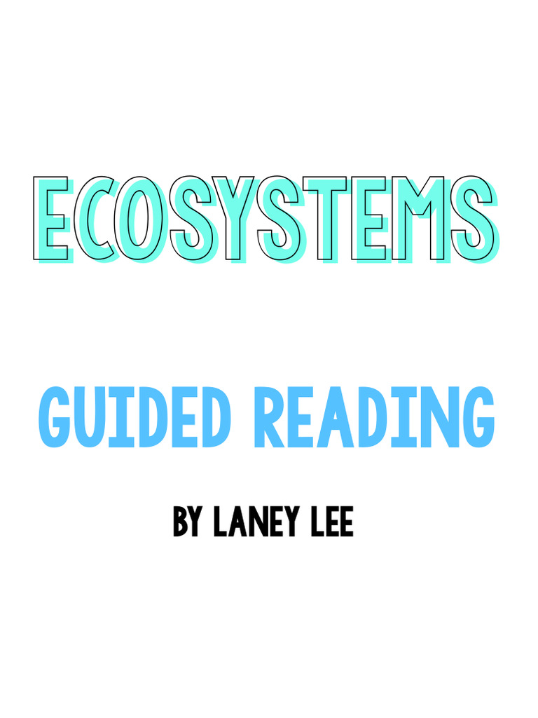 Understanding Ecosystems for Students | PDF | Ecosystem | Ecological Niche