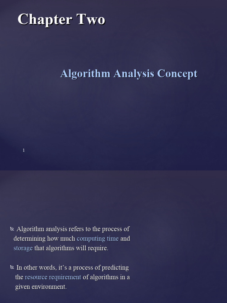 Algo Chapter One Part Two | PDF | Algorithms | Computer Science