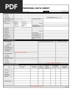 Application For Employment: Public Service of Namibia | PDF