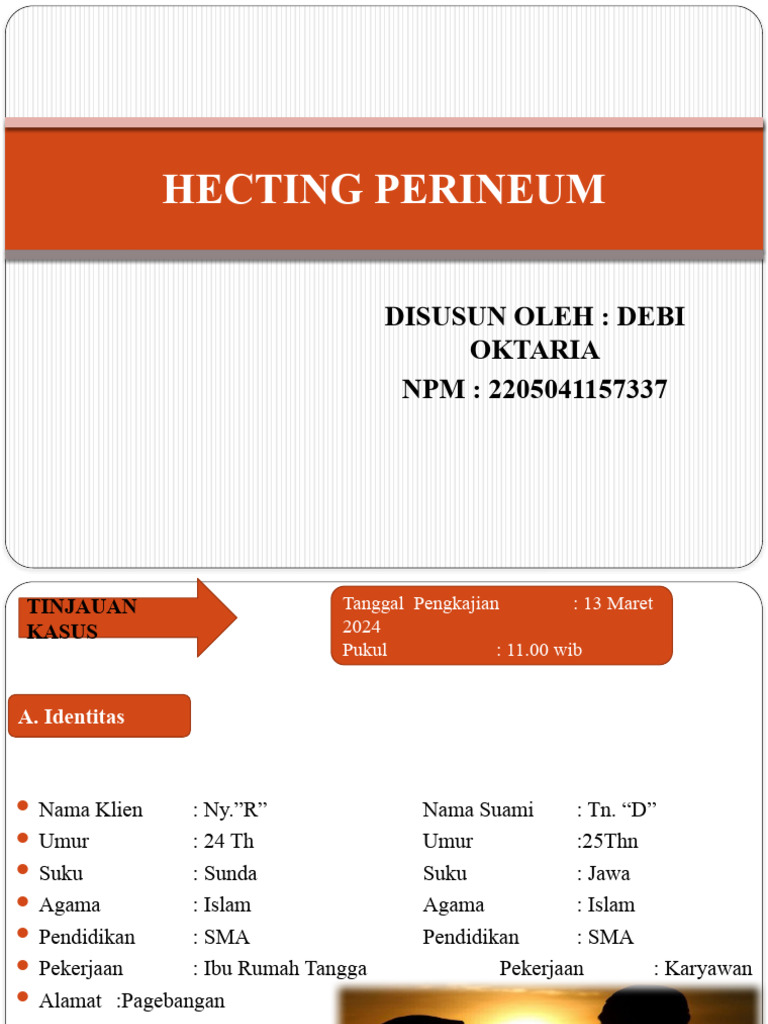 Hecting Perineum pada Ibu Post Partum | PDF
