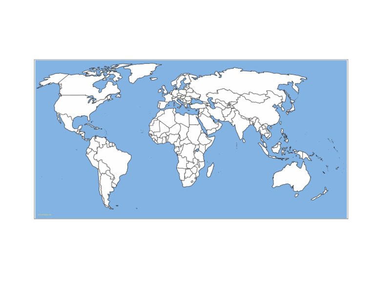 World Map | PDF