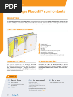 Cloisons Placostil® 72/48 : Fiche Technique | PDF
