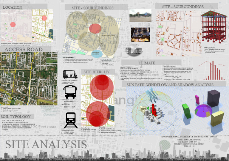 architectural site-analysis | PDF | Physical Geography | Earth Sciences