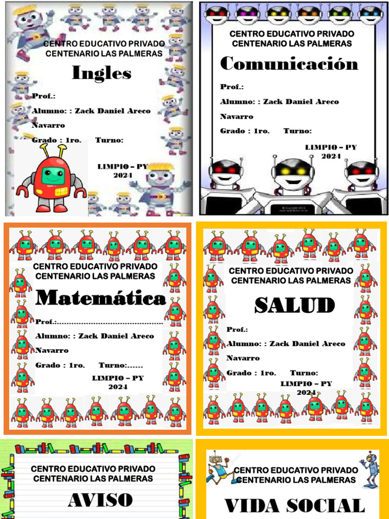 Cartulas Nenes | PDF