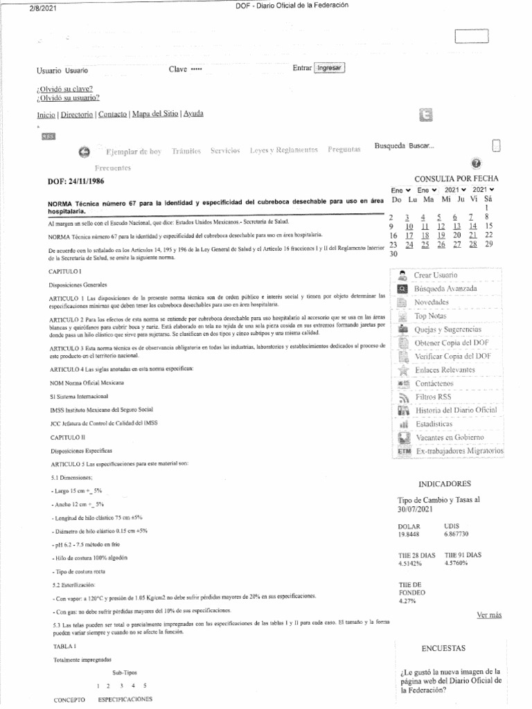 Norma Técnica 67 | PDF