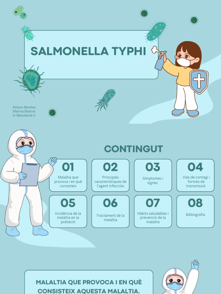 Salmonella Typhi | PDF