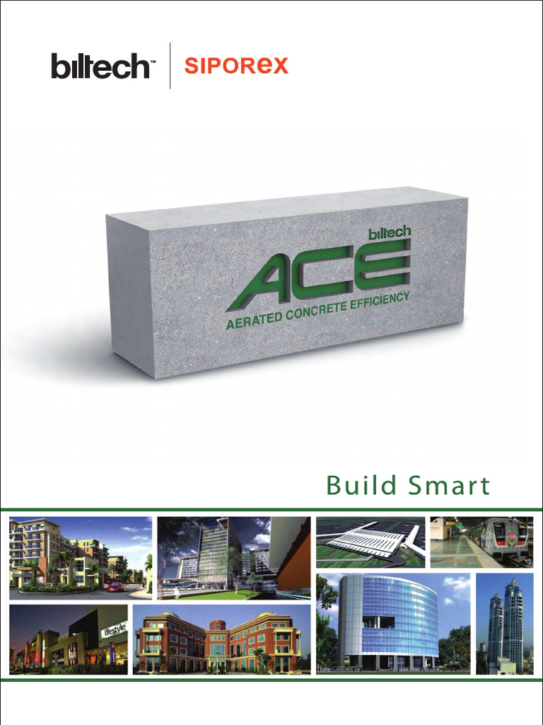 Ace3 Fold Brochure - Siporex | PDF